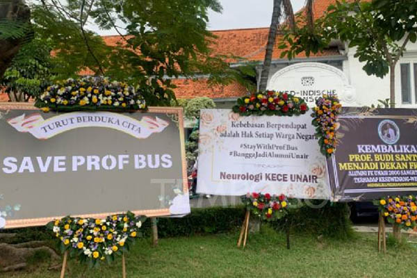 Save Prof Bus! Aksi Sivitas Akademika FK Unair Tolak Pemecatan Prof ...